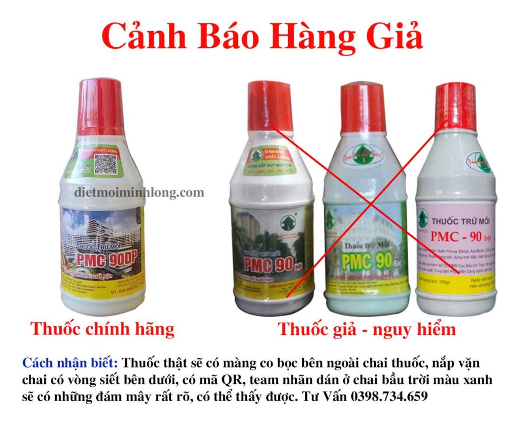 Thuốc Diệt Mối PMC 90 Chính Hãng - Diệt Mối Tận Gốc