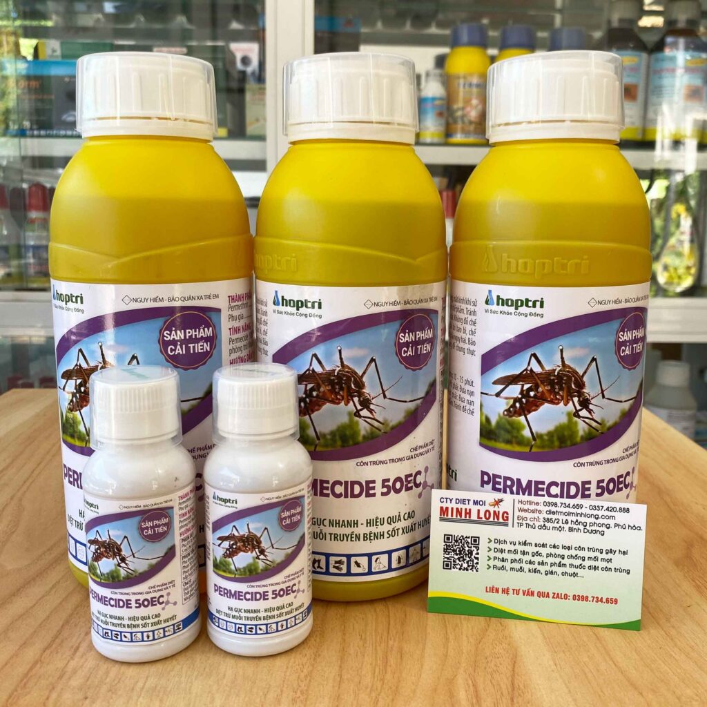 Thuốc Diệt Muỗi Permecide 50EC - Thuốc Xịt Muỗi Y Tế